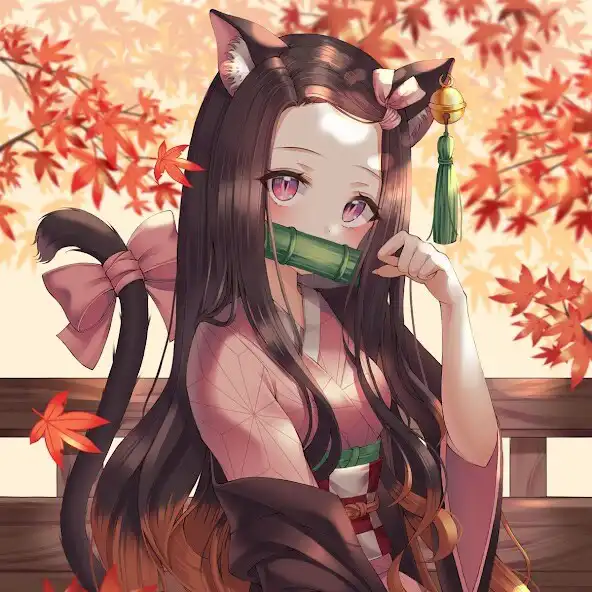 Nezuko Wallpaper HD - Kimetsu online game with UptoPlay