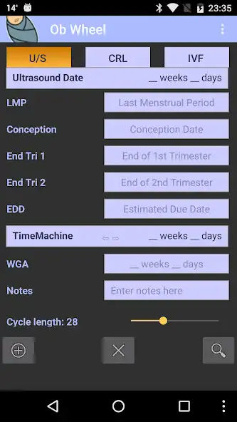 OB Wheel: Pregnancy calculator online game with UptoPlay