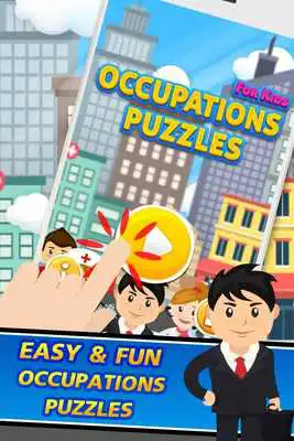 Occupations Puzzles for Kids online game with UptoPlay