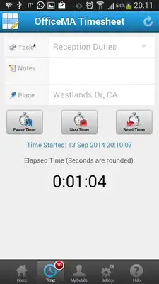 OfficeMA Timesheet online game with UptoPlay