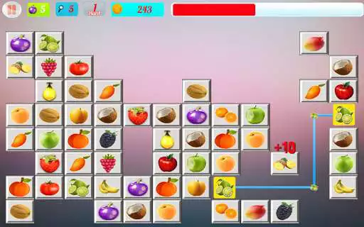 Onet New Fruits online game with UptoPlay