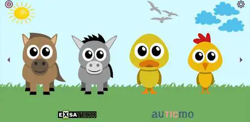 Onomatopeyas de los animales de la Granja online game with UptoPlay