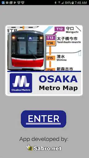 Osaka Metro Map LITE online game with UptoPlay