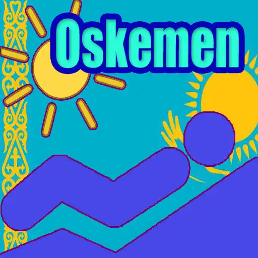 Oskemen Tourist Map Offline online game with UptoPlay