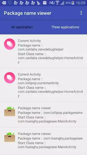 PackageNameViewer online game with UptoPlay
