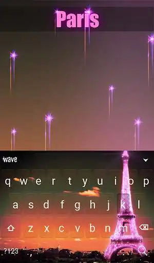 Paris Animated Keyboard + Live Wallpaper online game with UptoPlay