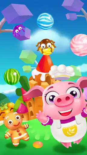 Pastry Bubble Pop Candy online game with UptoPlay