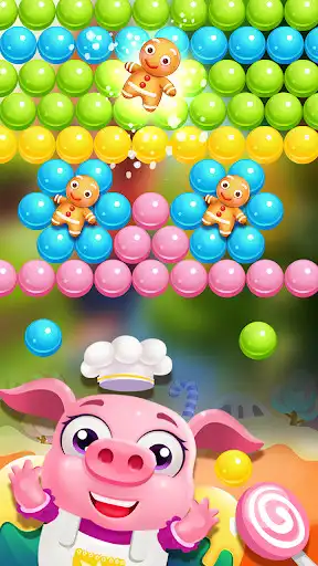 Pastry Bubble Pop Candy online game with UptoPlay