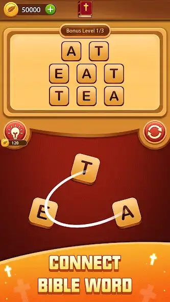 Path to Bible Word Puzzle online game with UptoPlay