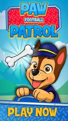 Paw football patrol online game with UptoPlay