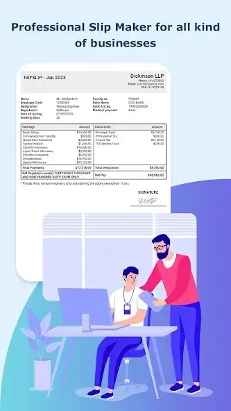 Paystub: Payslip Maker online game with UptoPlay