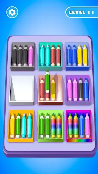 Pencil Sort online game with UptoPlay