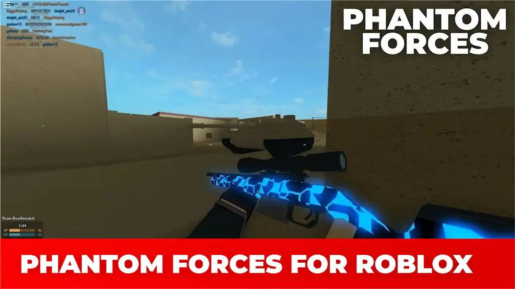 Phantom Forces for roblox online game with UptoPlay