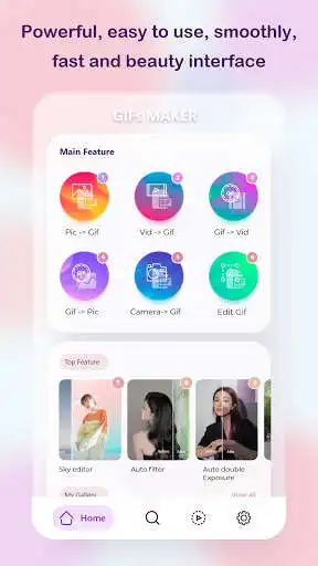 Photo to GIF editor: Make gif from pictures online game with UptoPlay