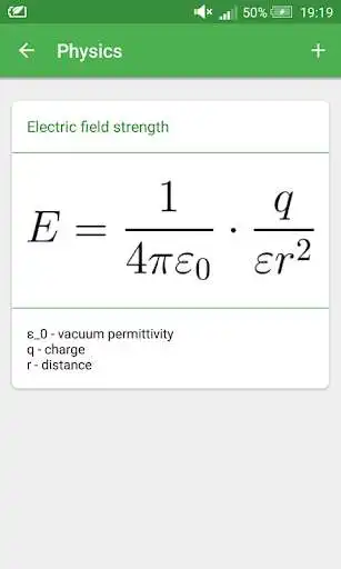 Physics Formulas 2018 online game with UptoPlay
