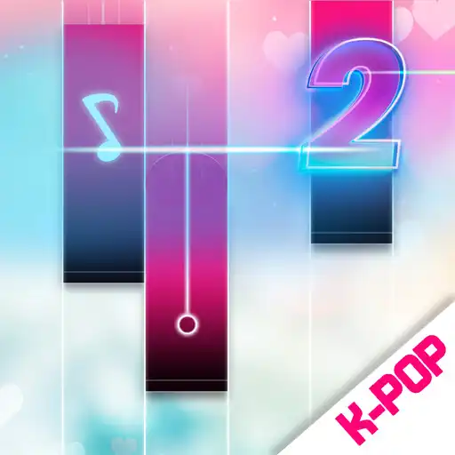 Piano KPOP Tiles 2 online game with UptoPlay