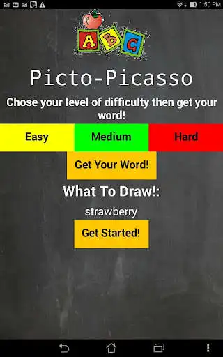 Picto-Picasso online game with UptoPlay