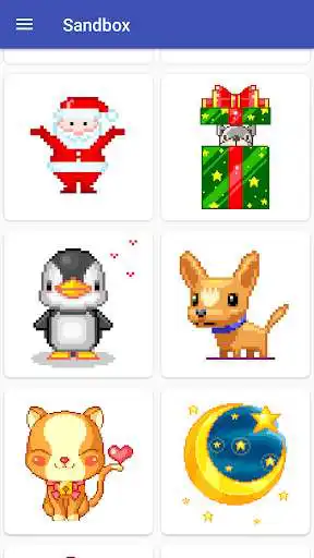 PixBox Coloring - Color by number Sandbox online game with UptoPlay