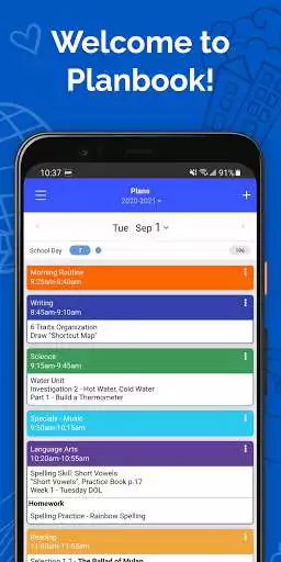 Planbook Mobile online game with UptoPlay