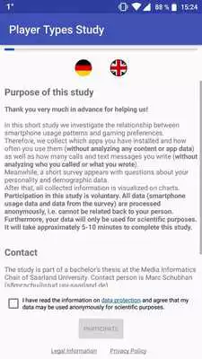 Player Types Study online game with UptoPlay