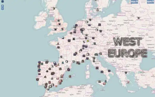 Pokemon Go Map online game with UptoPlay
