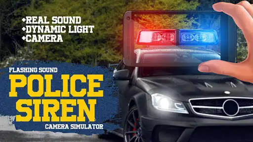 Police sirens sounds flasher camera simulator online game with UptoPlay