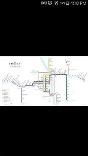 Portland Light Rail & Tram Map online game with UptoPlay