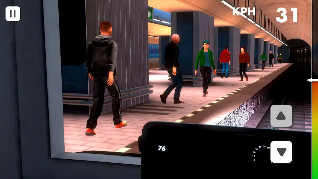 Prague Metro: Subway Train Sim online game with UptoPlay