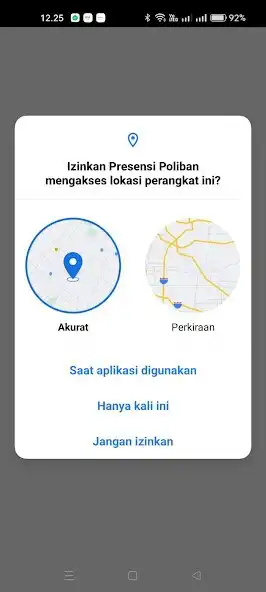Presensi Poliban online game with UptoPlay