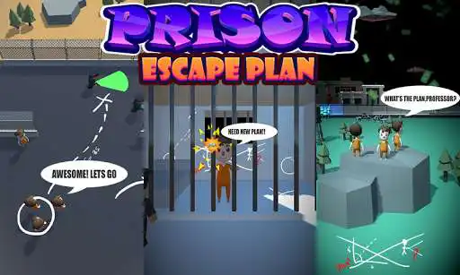 Prison Escape - Plan Of Escape Puzzle Prison Game online game with UptoPlay