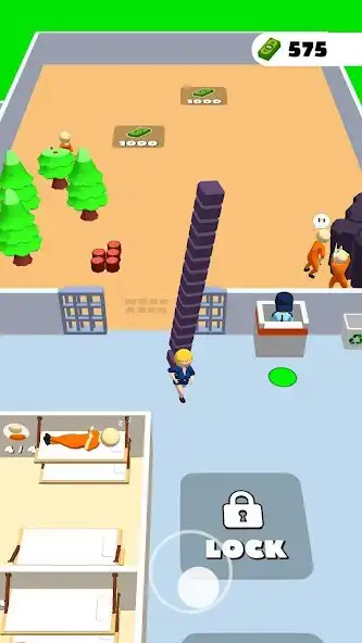 Prison Manager 3D online game with UptoPlay