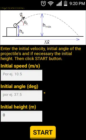 Projectile Physics online game with UptoPlay