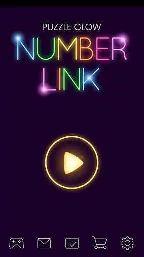Puzzle Glow : Number Link Puzzle online game with UptoPlay