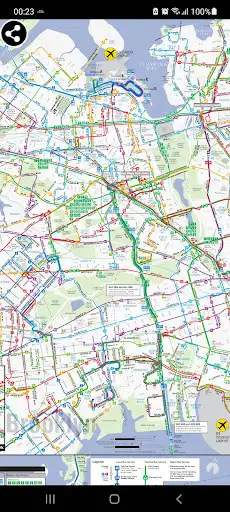 Queens Bus Map - New York City online game with UptoPlay