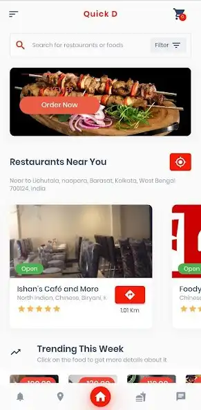 Quick D - Food Delivery App online game with UptoPlay