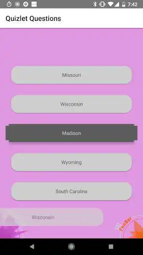 Quizlet Questions with Friends online game with UptoPlay
