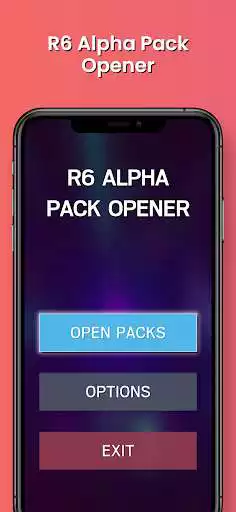R6 Alpha Pack Opener online game with UptoPlay