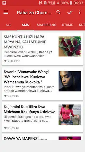 Raha za Mapenzi online game with UptoPlay