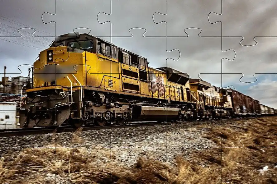 Railroads jigsaw puzzles online game with UptoPlay
