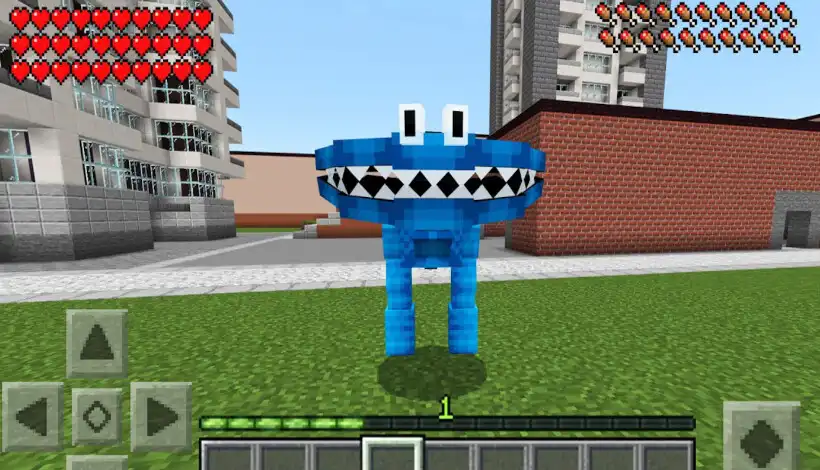 rainbow friend 2 mcpe mincraft online game with UptoPlay