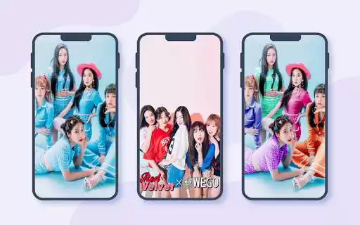 Red Velvet Wallpaper HD online game with UptoPlay