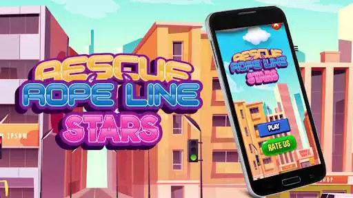 Rescue Rope Line Stars online game with UptoPlay