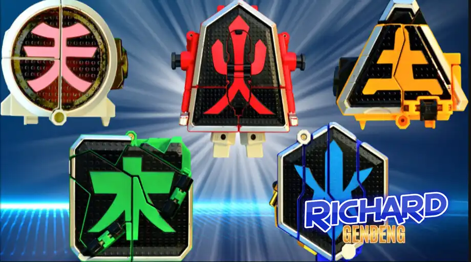 RG Power Hero Samurai Robot online game with UptoPlay