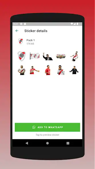 River Plate Stickers online game with UptoPlay