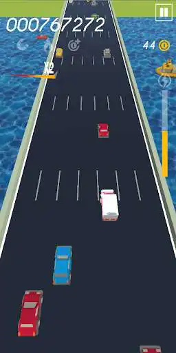 Road Mania Easy Race Car Games online game with UptoPlay