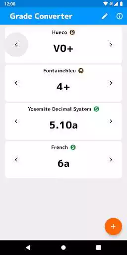Rock Climbing Grade Converter online game with UptoPlay