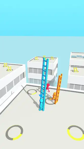 Rooftop Runner 3D online game with UptoPlay