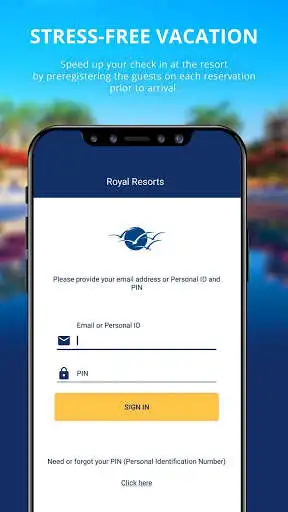 Royal Resorts online game with UptoPlay