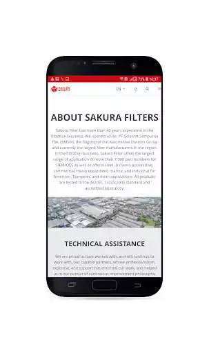 Sakura Filter Catalogue online game with UptoPlay