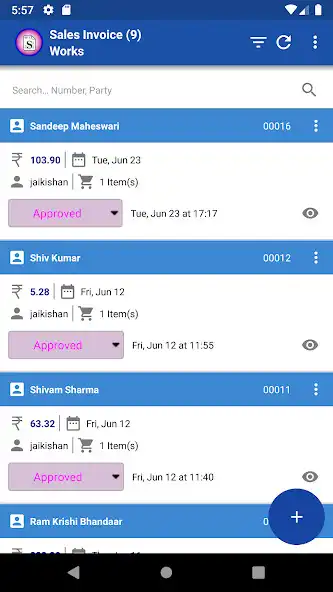 Sales Invoice online game with UptoPlay